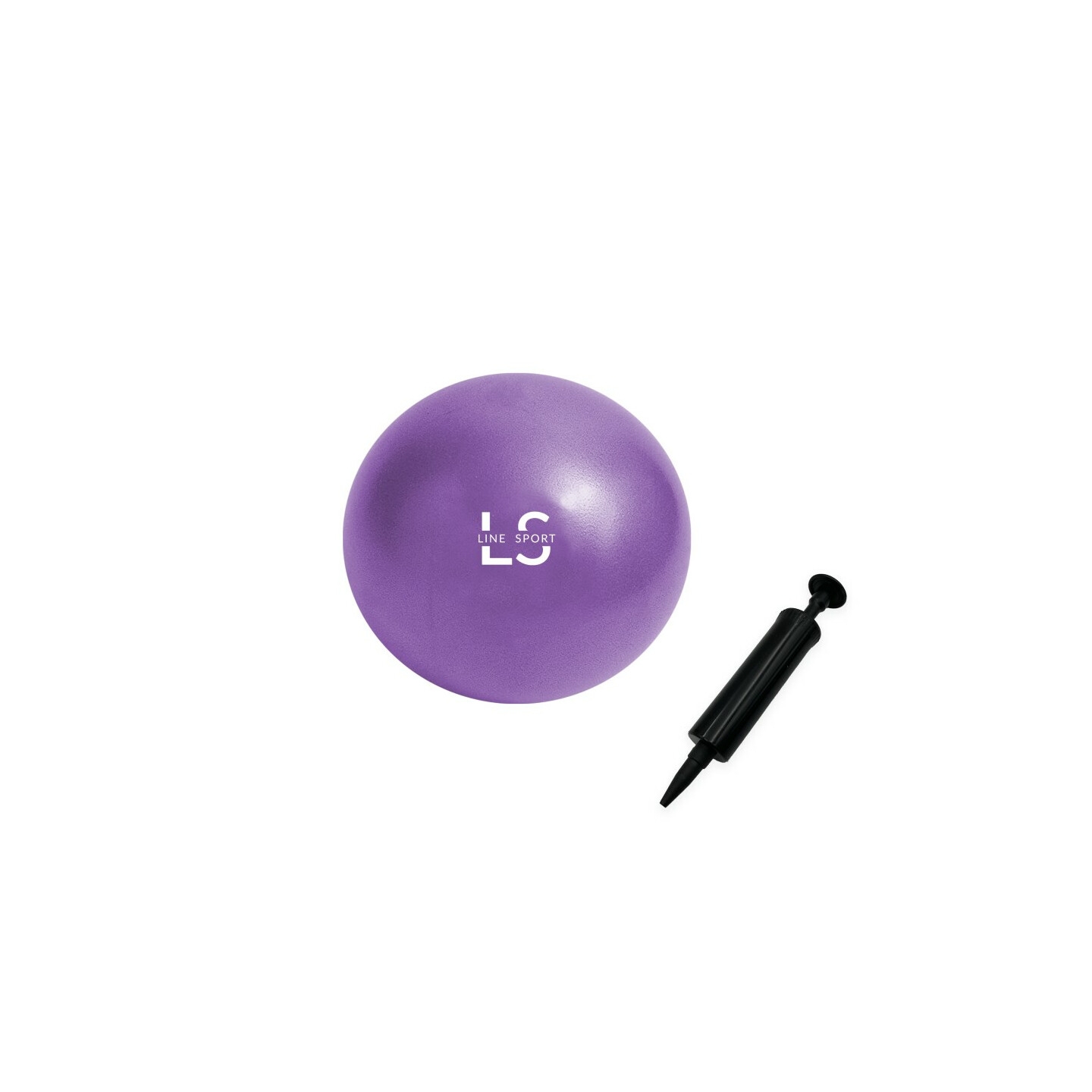 Line Sport jumppapallo 22 cm harmaa violetti pumpulla